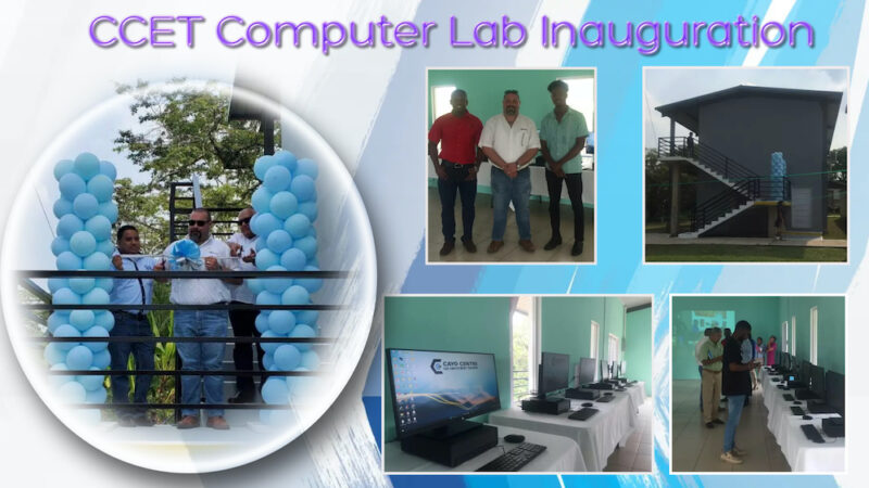 Inauguration Of Computer Laboratory Cayo Center For Employment Training ...